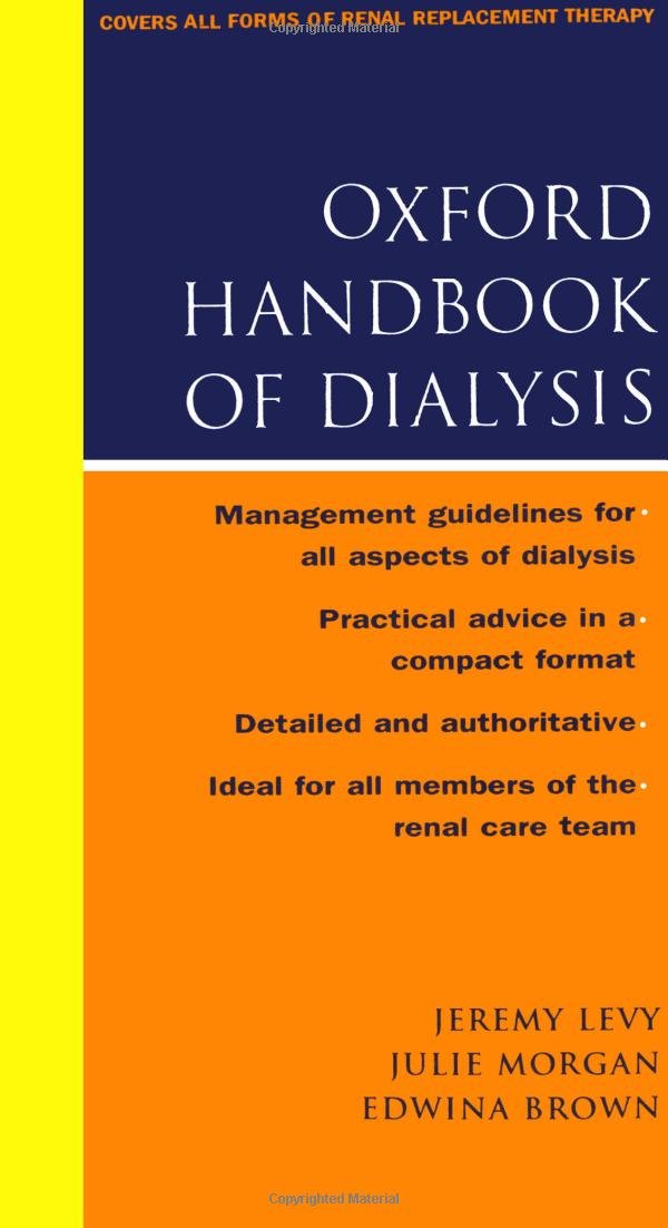 Oxford Handbook of Dialysis: 9780192631602: Medicine & Health Science ...