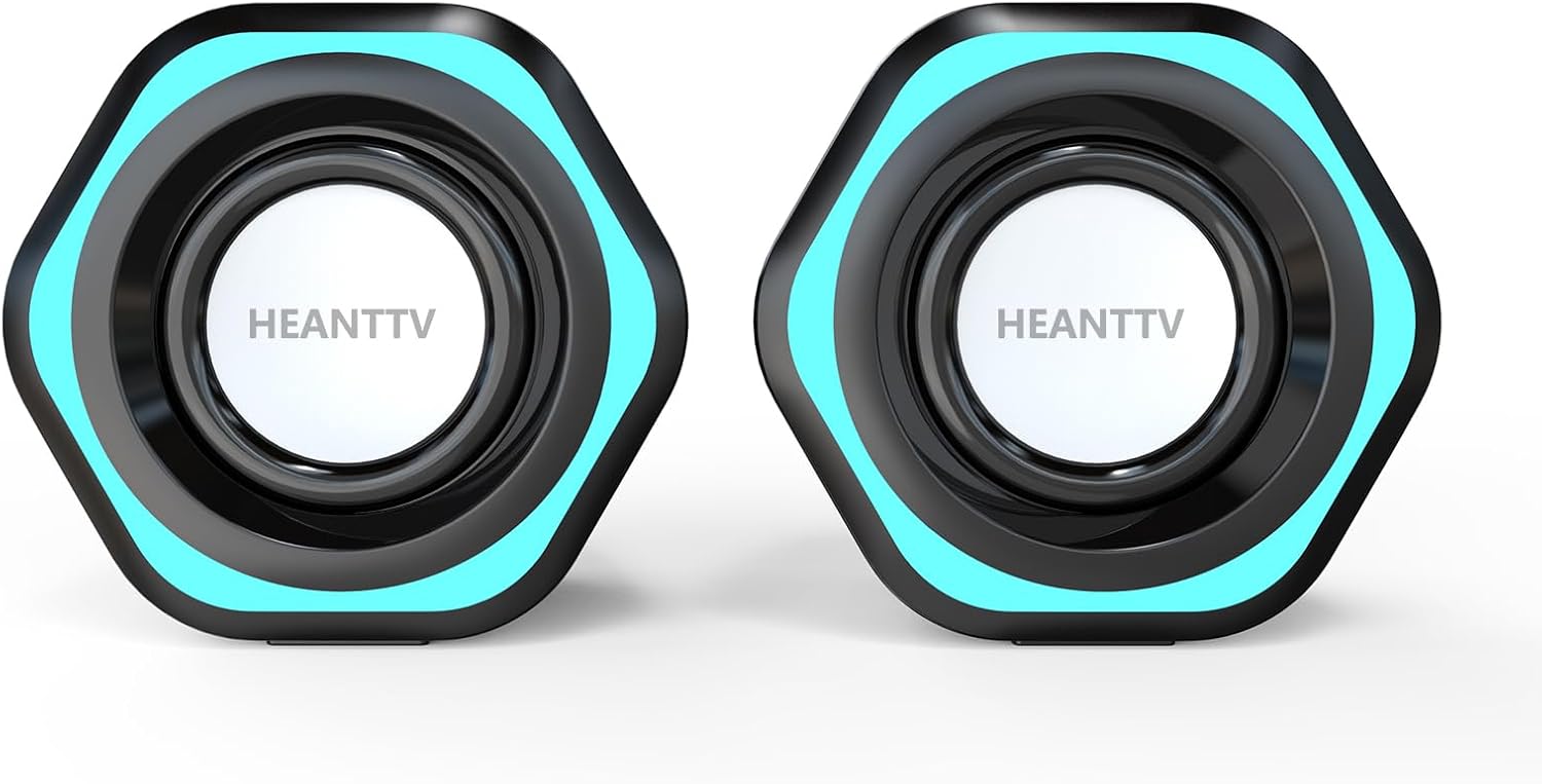 HEANTTV Altoparlante per computer Mini altoparlante con USB alimentato ...