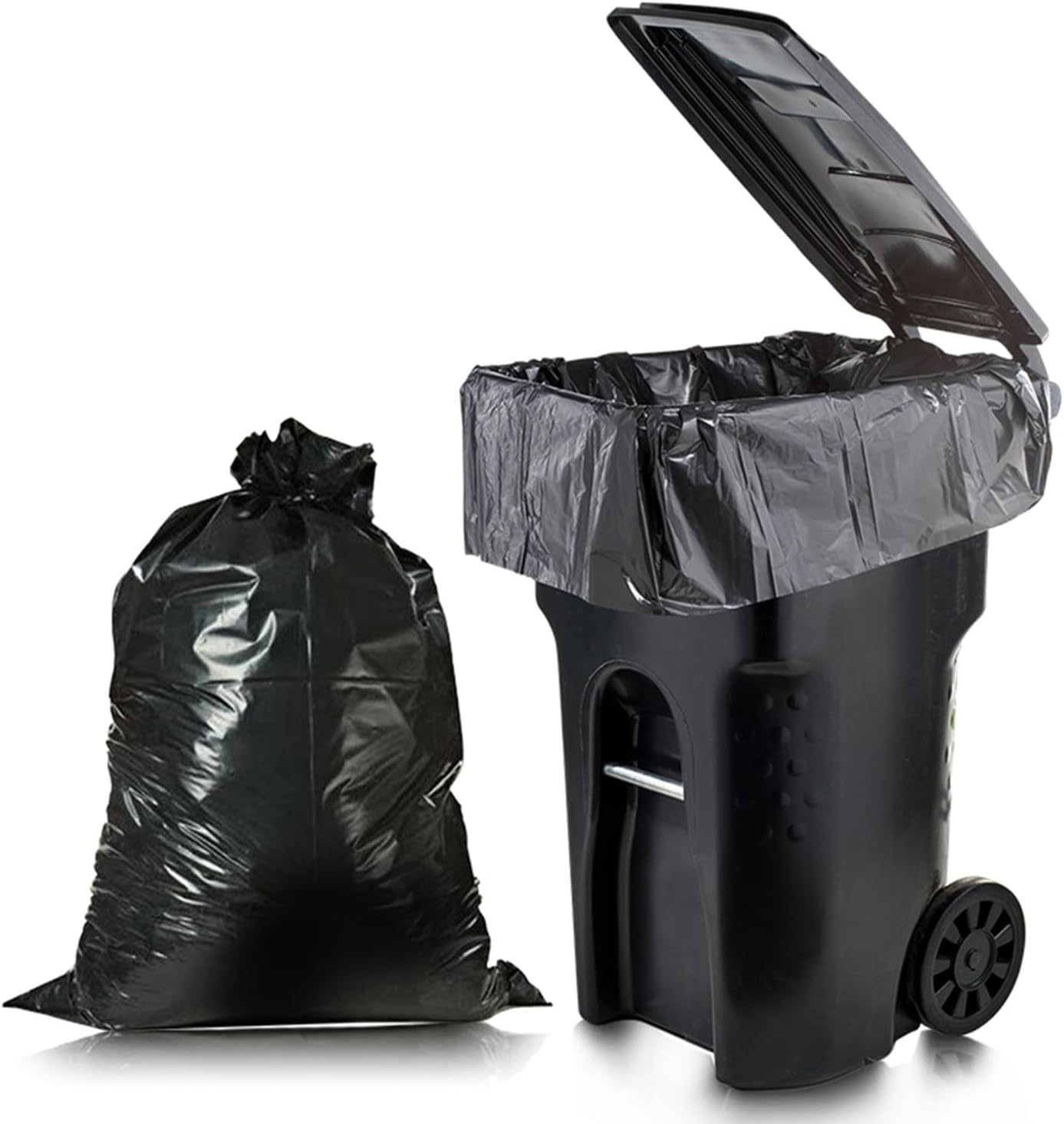 Amazon.com: Contractor Bags 42 Gallon (10 PACK) -1.7 MIL Thick Large ...