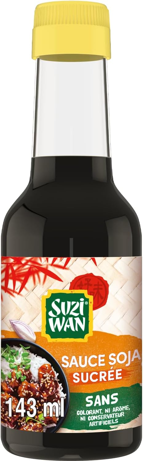 SUZI WAN SW Sauce Soja Sucree 143ml : Amazon.fr: Epicerie