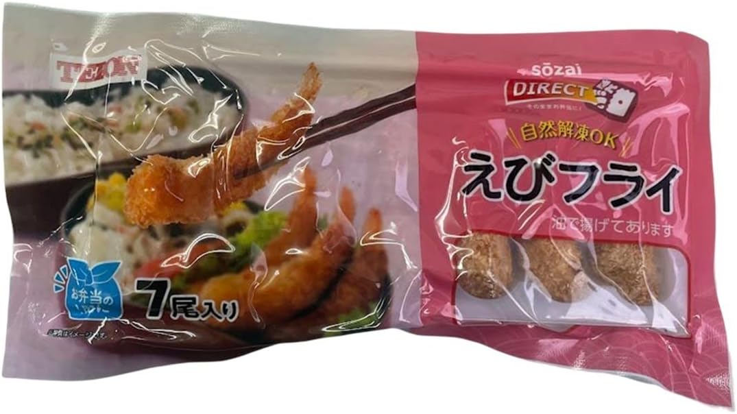 Amazon | 阪神低温 「冷凍」お弁当用 えびフライ 108g×4 | 阪神低温 | 冷凍惣菜 通販