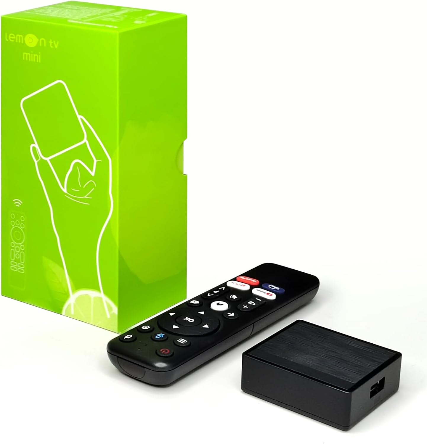 BOXPUT Lemon TV Mini Android TV Box, Android 12.0, H618/2.4G/5G Dual ...
