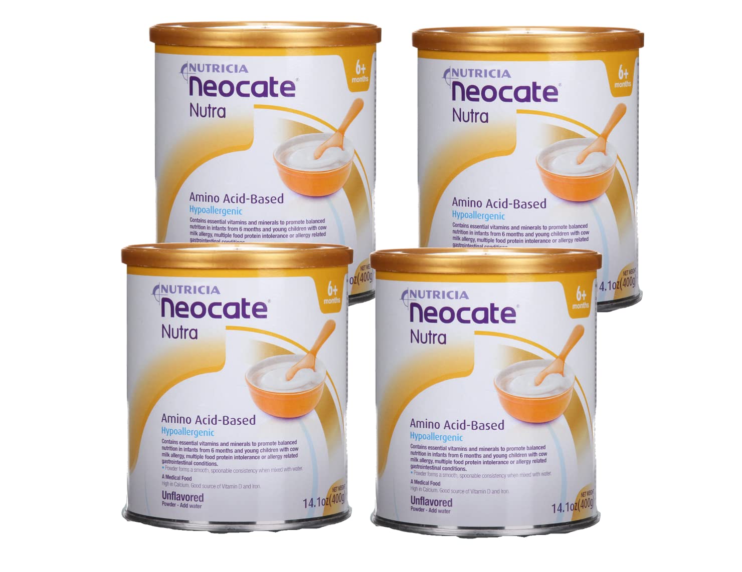 Amazon.com: Nutricia Neocate Nutra - Amino Acid-Based, Dairy-free ...