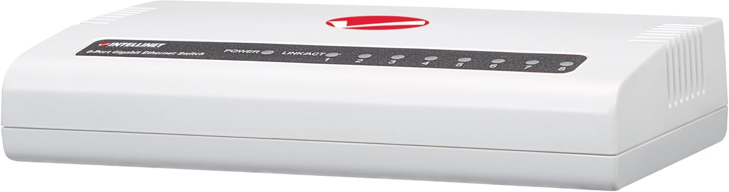 Amazon.com: Intellinet IEEE 802.3, 802.3ab, 802.3az, 802.3u, 802.3X 8 ...