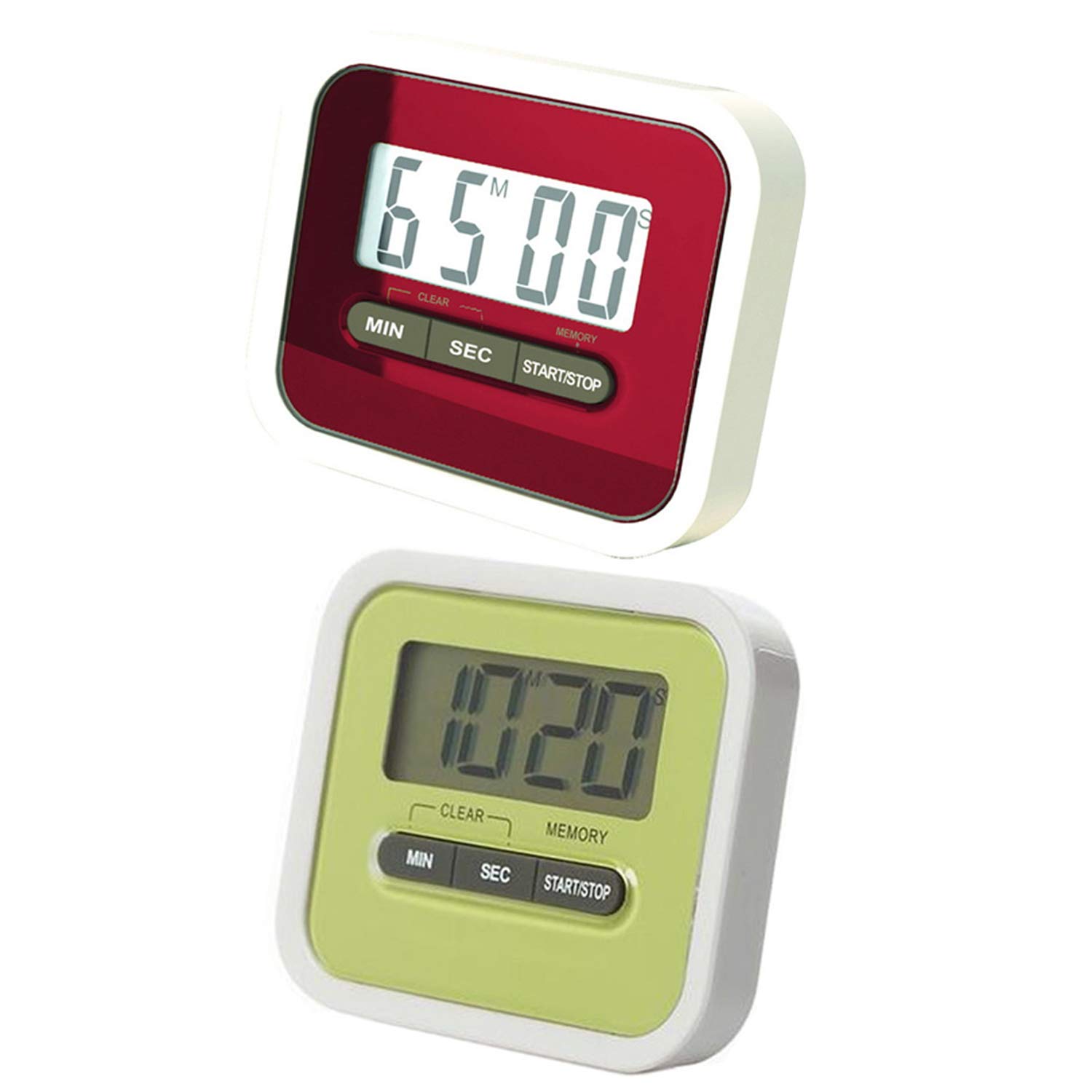 Buy SASY Kitchen Timer Laboratory Timer Large Display Table Stand with ...