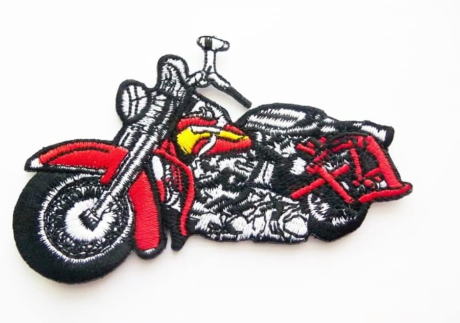 Amazon.com: Super Big Bike Motocross Racing Iron On Patch