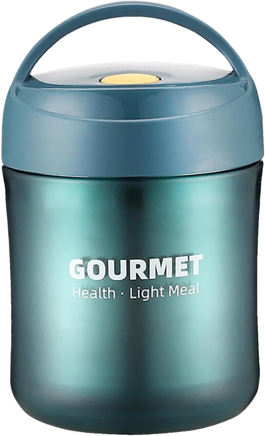 Amazon.com: ANZAGA Insulated Thermal Food Jar, 500ml Lunch Containers ...