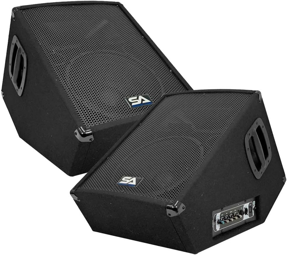 Amazon.com: Grindhouse Speakers - GH12M - 12 Inch Passive Wedge Floor ...