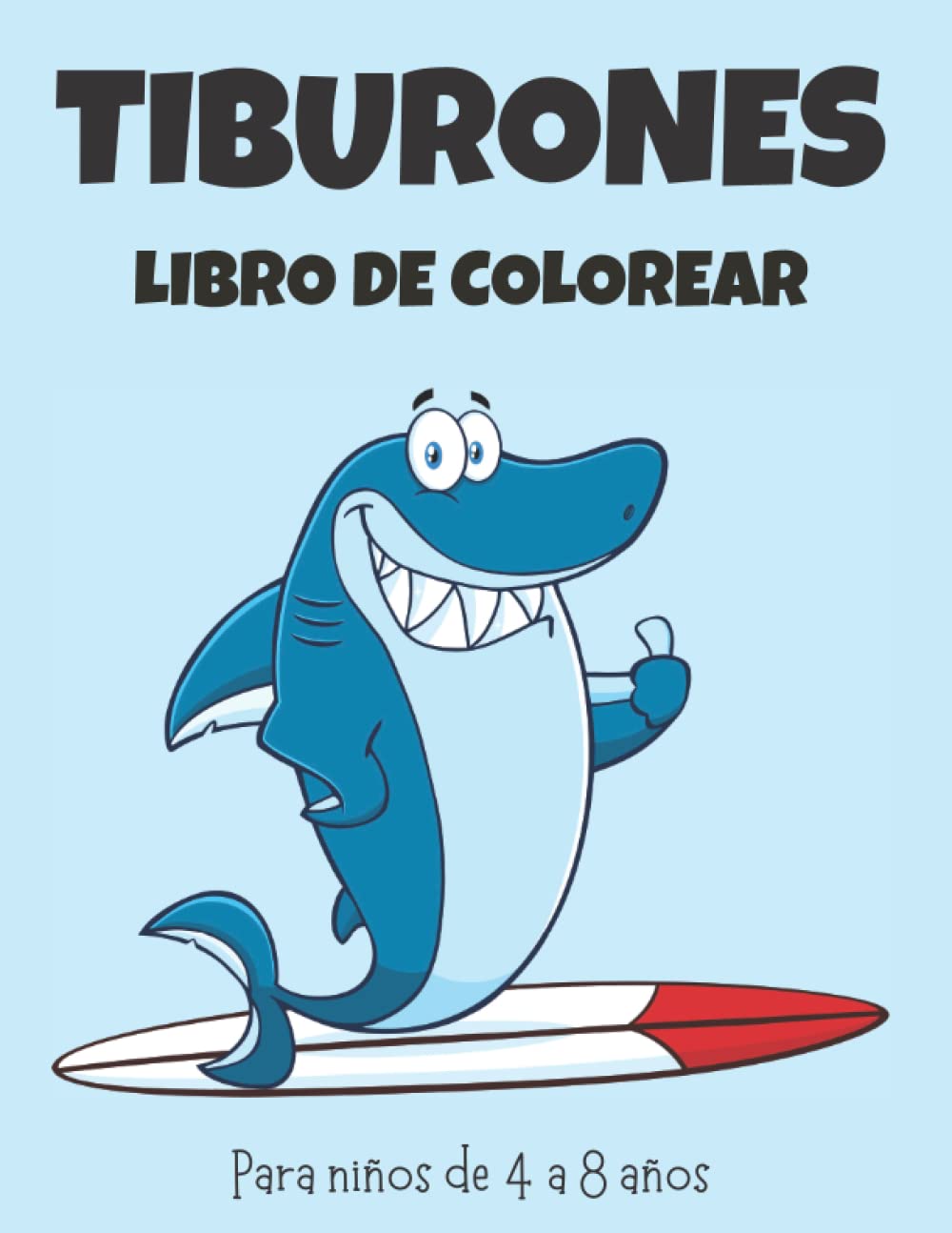 Tiburones Libro De Colorear Paginas Para Colorear De Tiburones Para ...