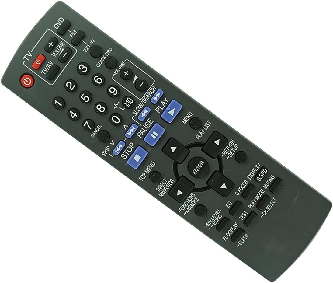 Amazon.com: HCDZ Replacement Remote Control for Panasonic N2QAYB000091 ...