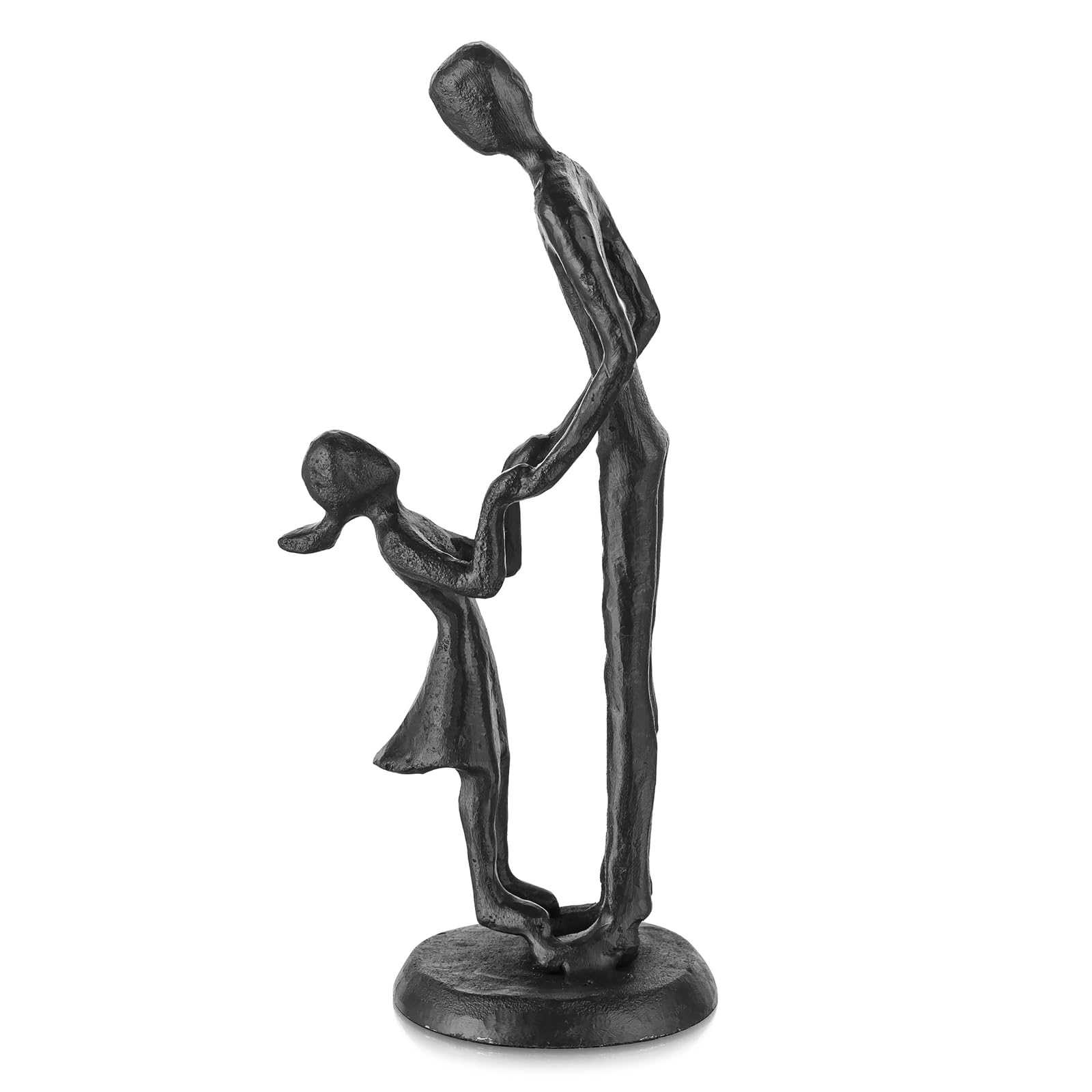 Sziqiqi Figurines Gifts for Father - Dad Daughter Iron Statues Father ...