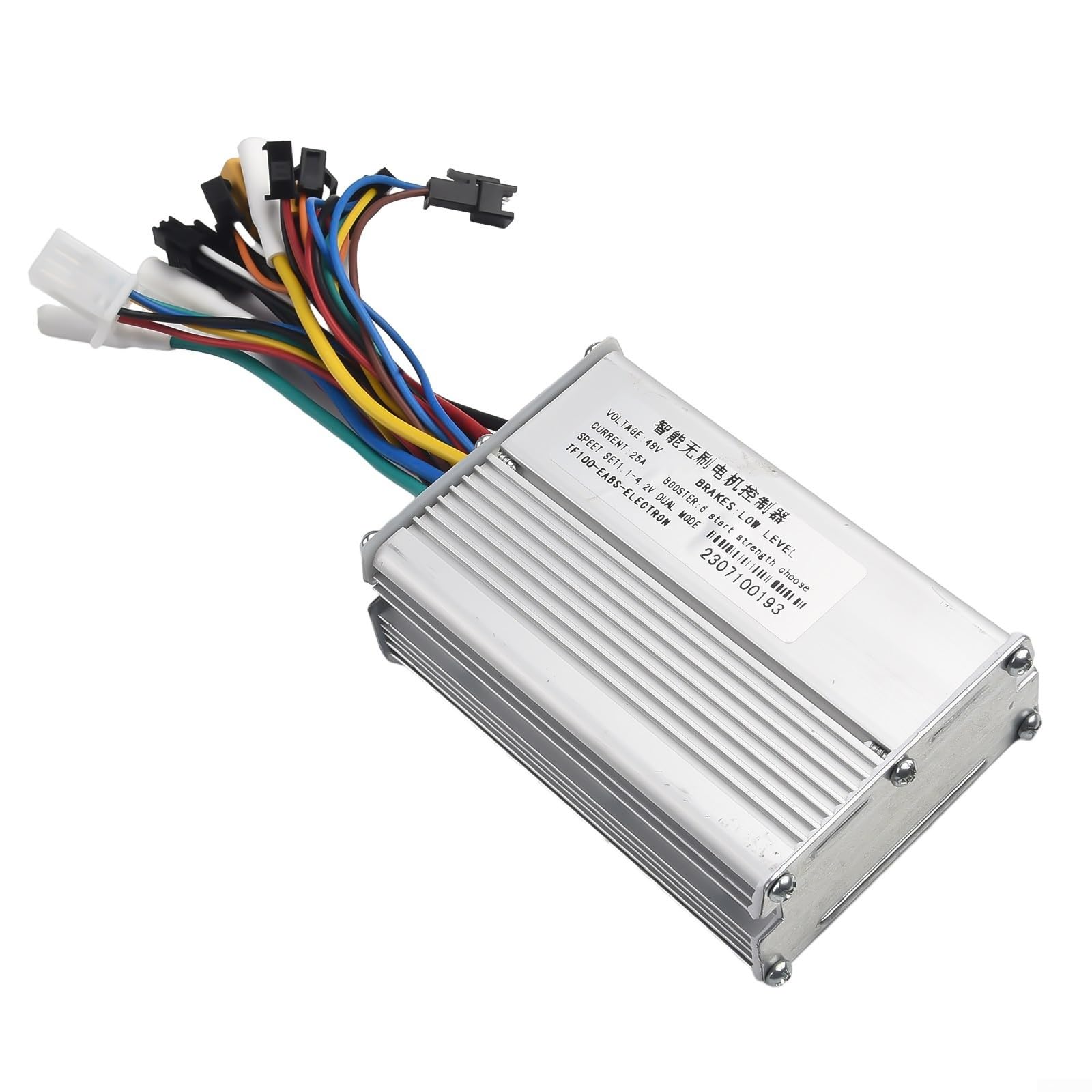 48V 25A Brushless Motor Controller, TF-100 Display 6Pin Scooter Motor ...
