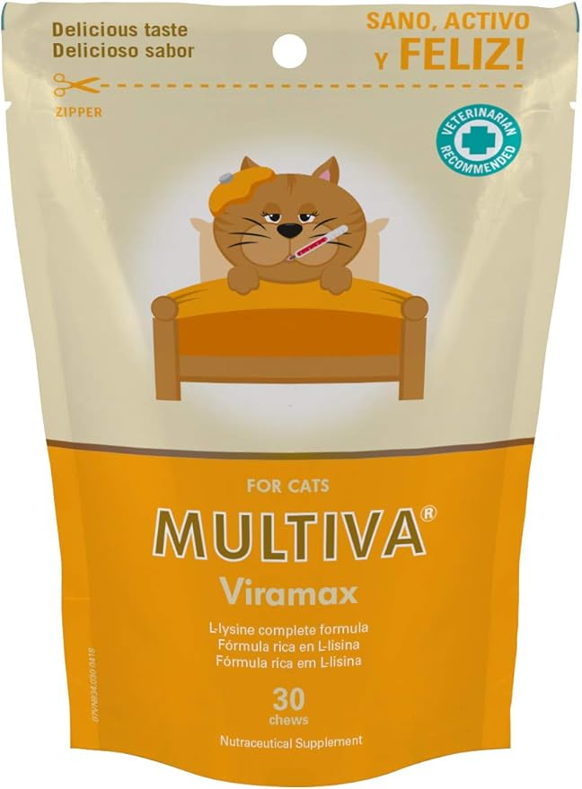 MULTIVA Viramax, 0.09 kg, 60-count : Amazon.co.uk: Pet Supplies