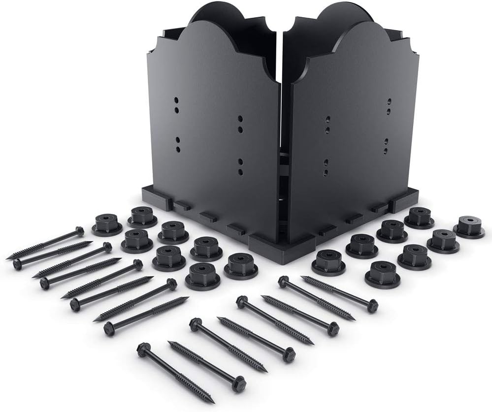 Amazon.com: Ozco Building Products 56609 Laredo Sunset 8x8 Post Base ...