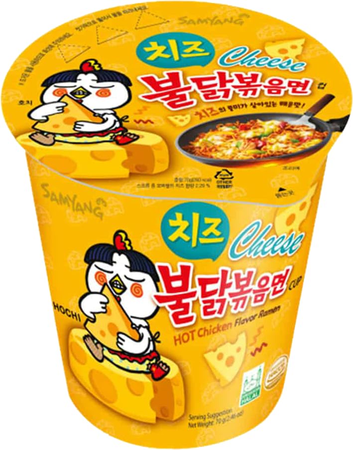 Paquete variado de fideos instantáneos Buldak Samyang Cup – Yaxa Colombia