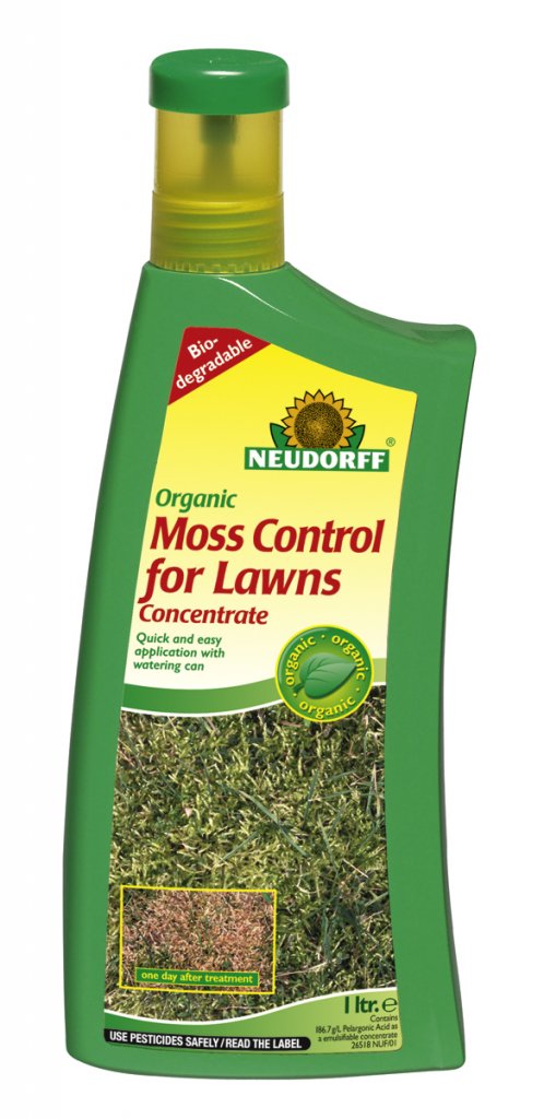 Organic Moss Control For Lawns (1L Concentrate) : Amazon.co.uk: Garden