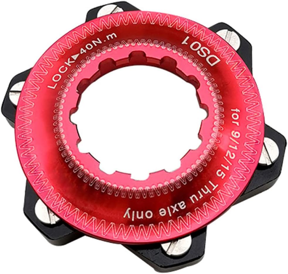 Amazon.com : Mednkoku Bike Hub Centerlock to 6-Hole Adapter Center Lock ...