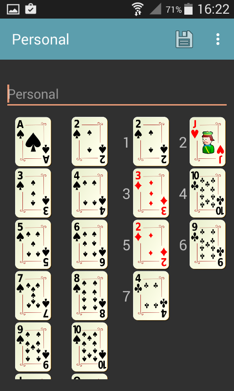 Mnemonica-Stacked Deck:Amazon.de:Appstore for Android