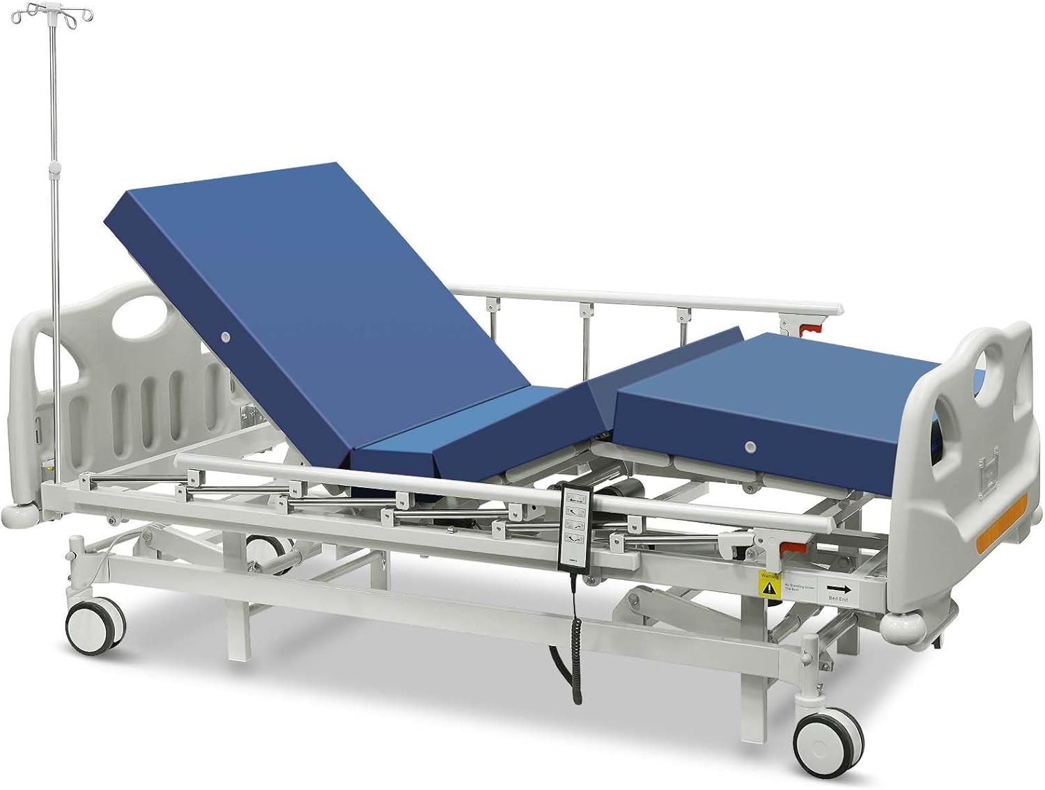 Amazon.com: Premium 4 Function Electric Hospital Bed for Home Use with ...