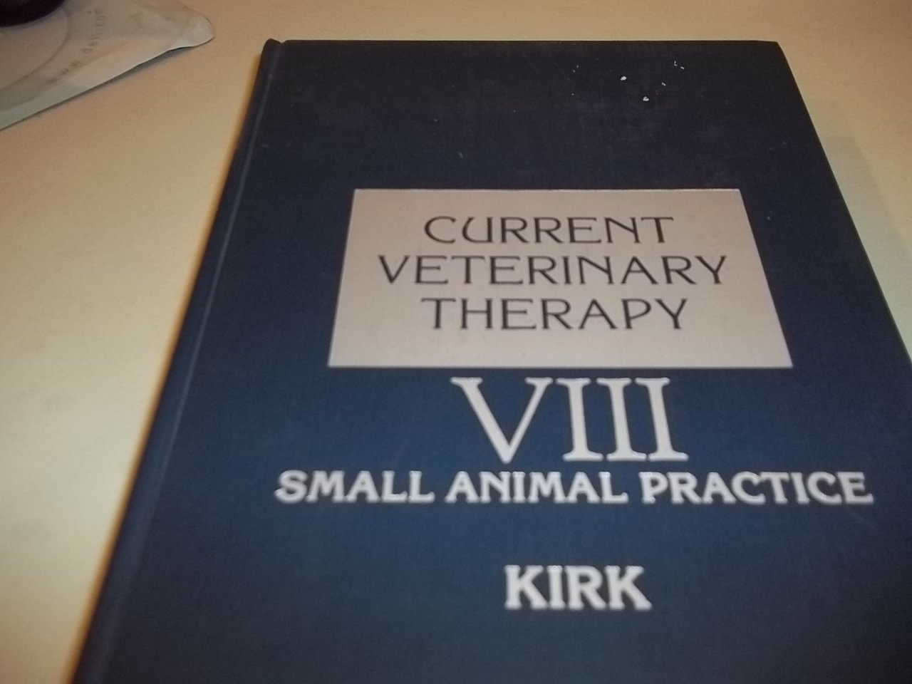 Small Animal Practice (No. 8) (Current Veterinary Therapy): Amazon.co ...