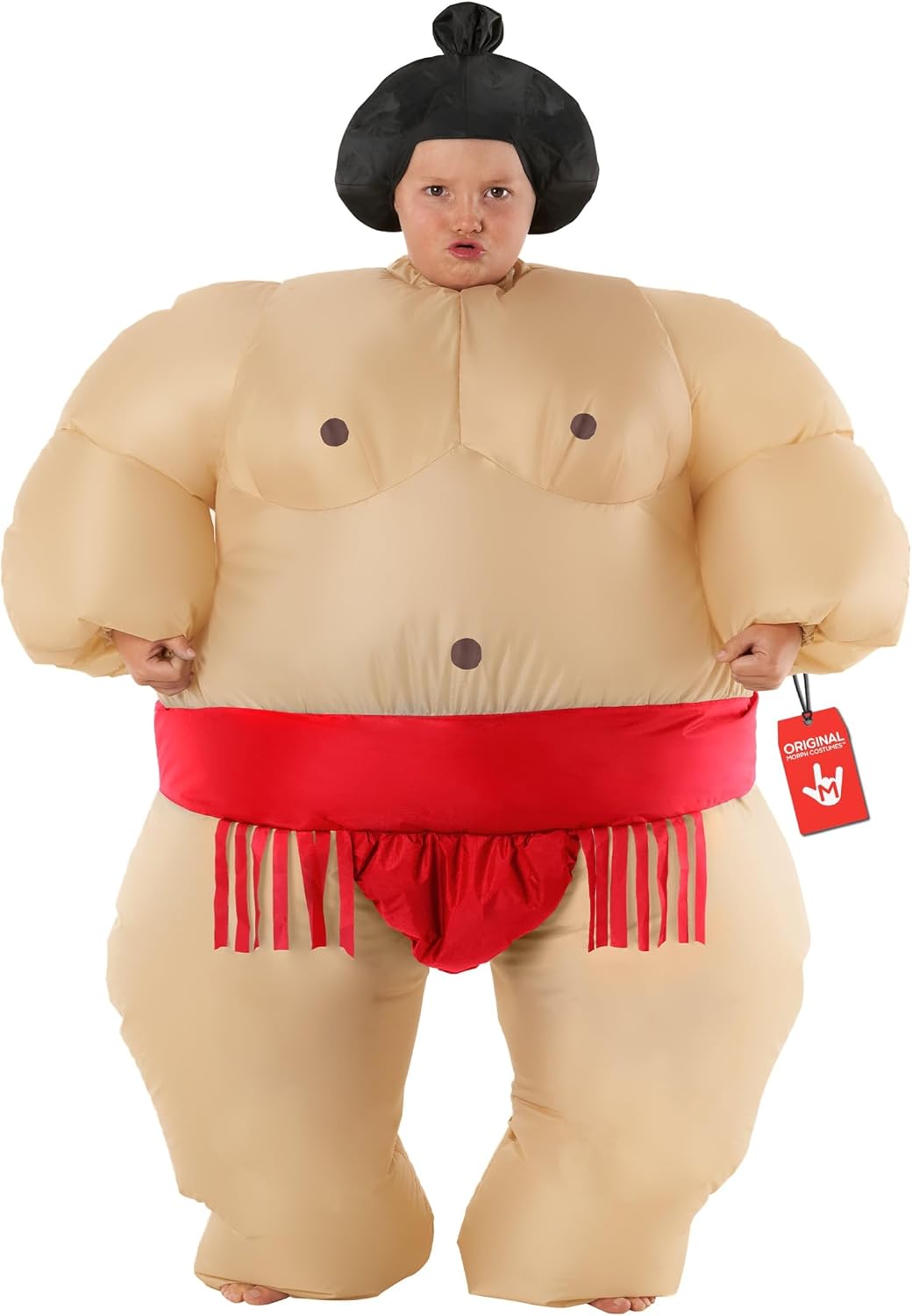 Amazon.com: Morph Red Sumo Wrestler Inflatable Costume for Kids ...