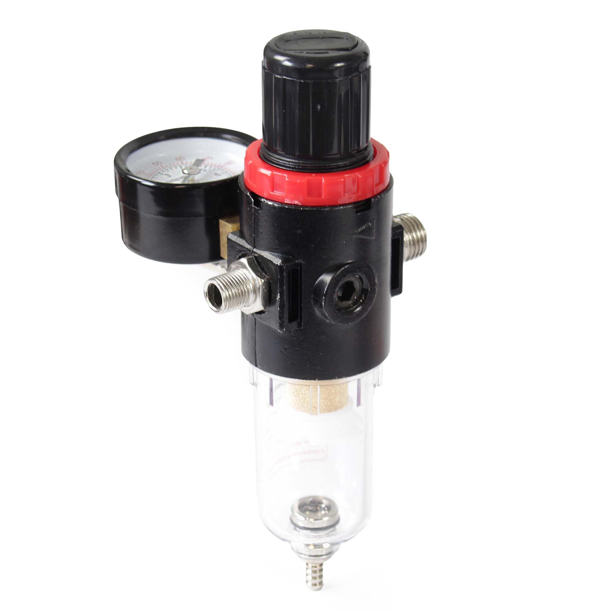 Spare Part Airbrush Compressor Pressure Regulator&Filter w/Gauge Water ...
