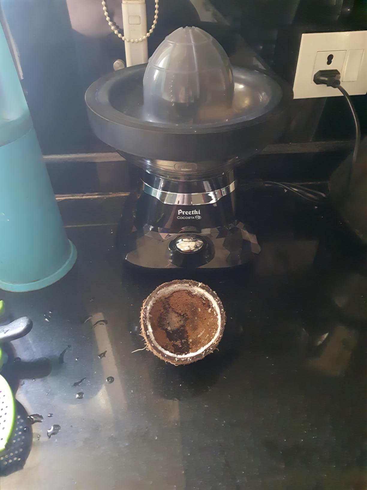 Buy Preethi Cocosta Kp001 Coconut Scraper&Citrus Juicer,100% Safe Dual ...