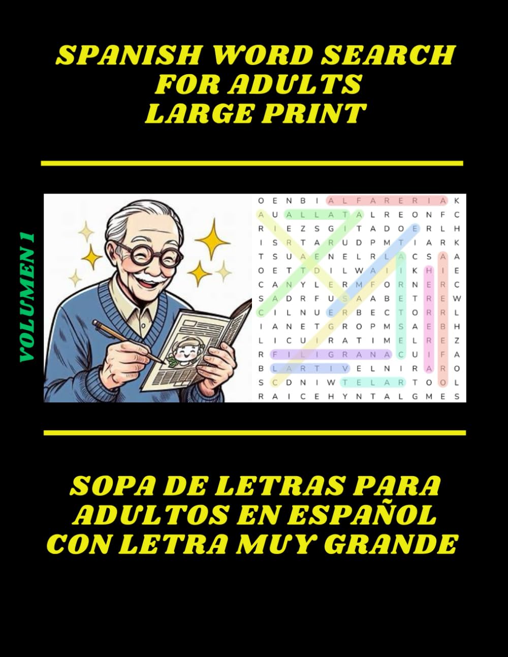 Compare spanish word search for adults large print - volumen 1 -: sopa ...