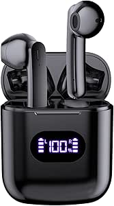 Amazon.com: Wireless Earbuds Bluetooth 5.3 Headphones Playback Stereo ...