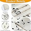 Amazon.com: Peryiter 4 Pcs Linen Music Table Runner Musical Notes Piano ...