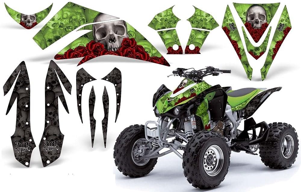 Amazon.com: AMR Racing ATV Graphics kit Sticker Decal Compatible with ...