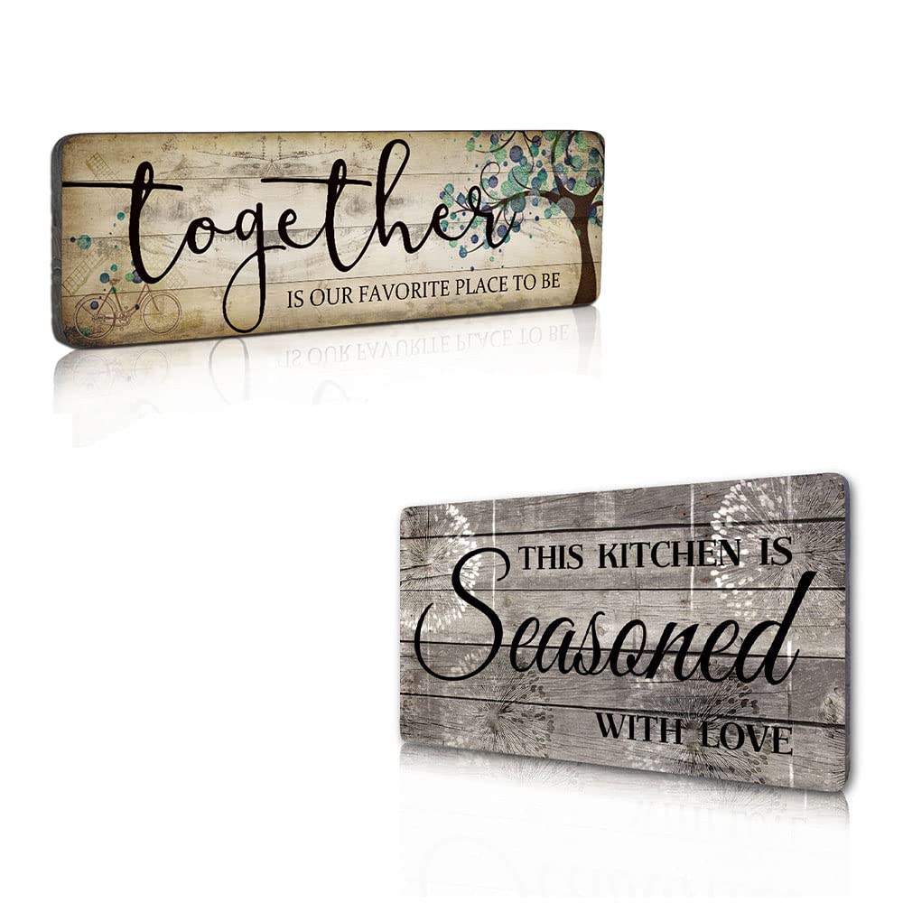 Amazon.com: SAC SMARTEN ARTS Family Wall Art Decor Farmhouse Kitchen ...