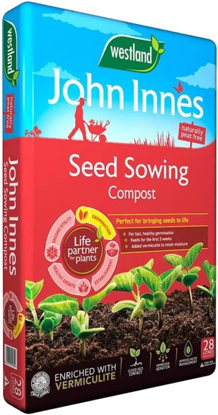 John Innes Seed Sowing Compost - Westland Peat Free Seed Potting ...