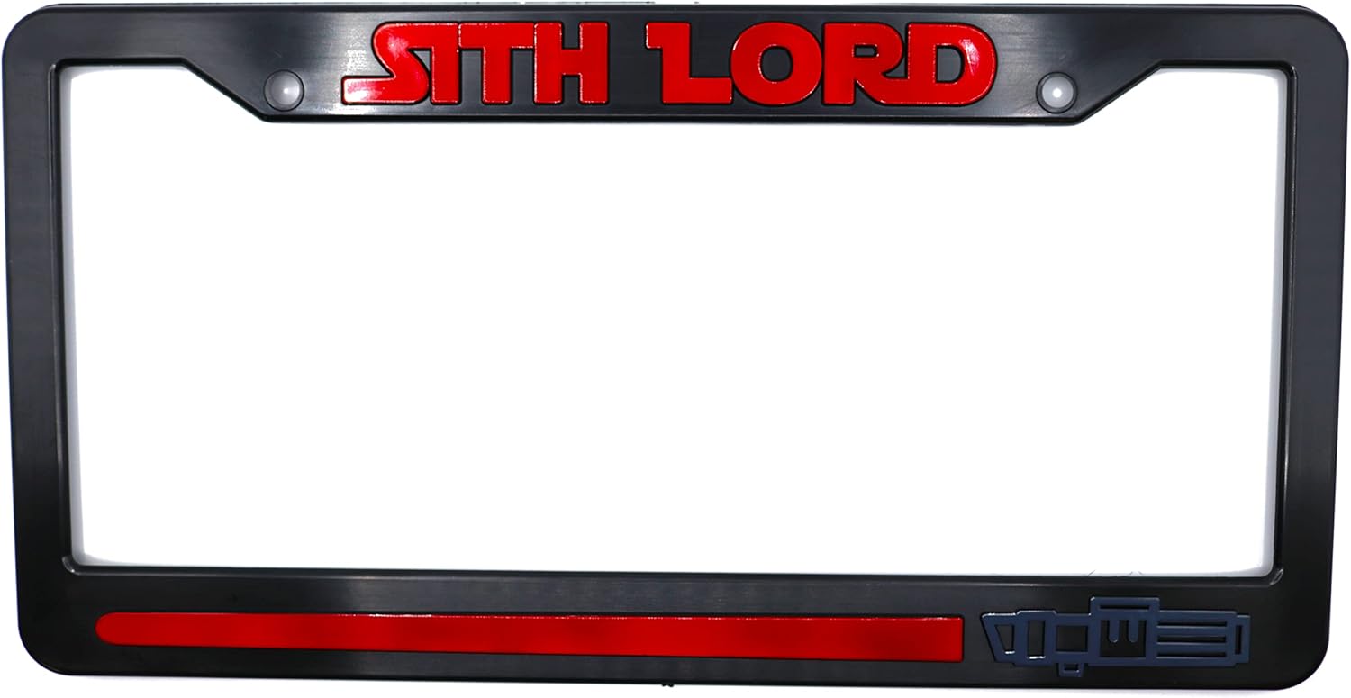Amazon.com: Sith Lord for Star Wars License Plate Frame : Automotive