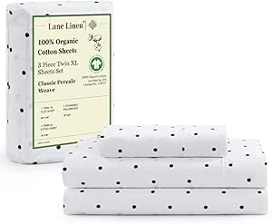 Amazon.com: LANE LINEN - Juego de sábanas de 3 piezas 100 % algodón ...
