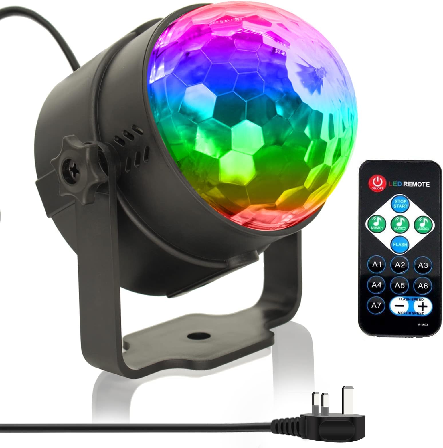 Disco Ball Light Party Lights dj Disco Lights, led Mini Colors Stage ...