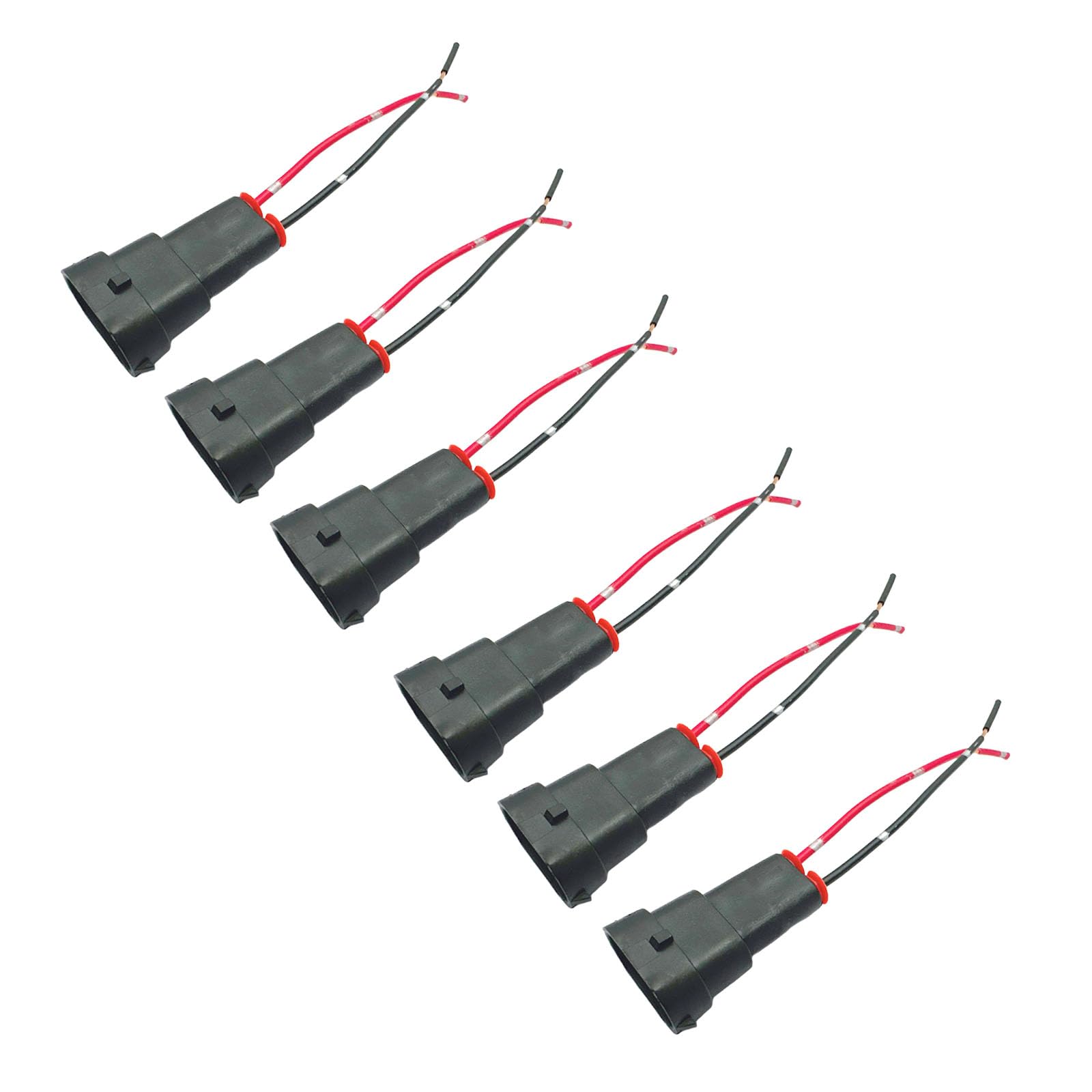 Amazon.com: 6Pcs H8 H11 880 890 Male Bulb Socket Headlight Adapter ...