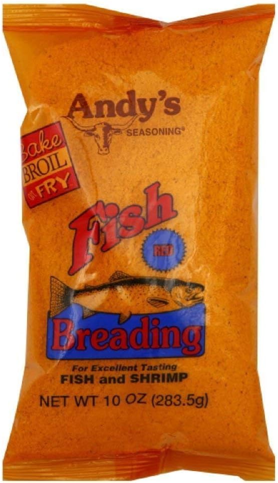 Amazon.com : Andy's Breading Fish Red (Package of 6) : Gourmet Seasoned ...