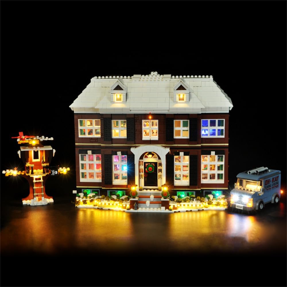 Amazon.com: MAXCXT LED Light for Lego 21330 Home Alone Building Kit ...