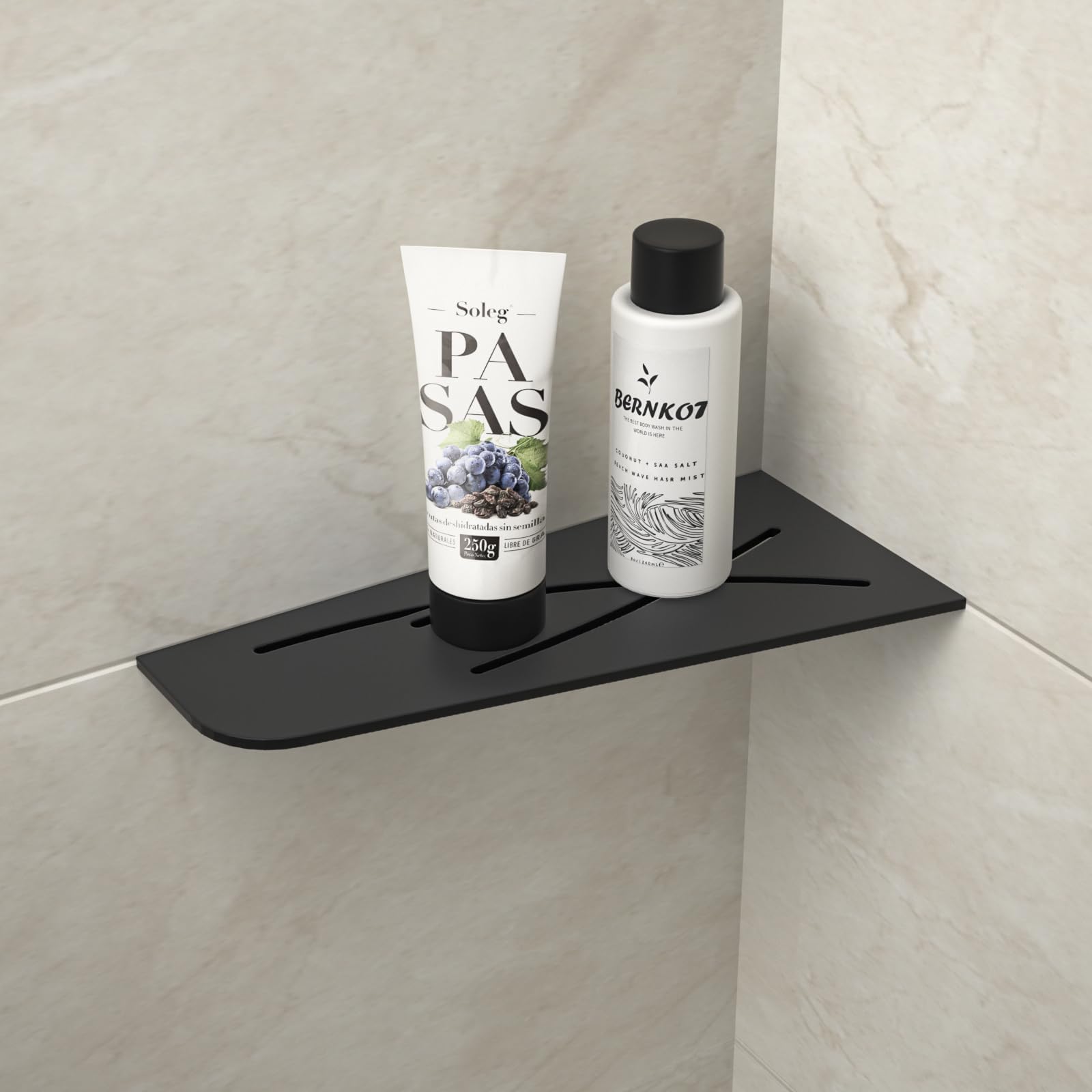 Amazon.com: Schluter Systems Pentagonal Corner Shelf-E - Floral Design ...