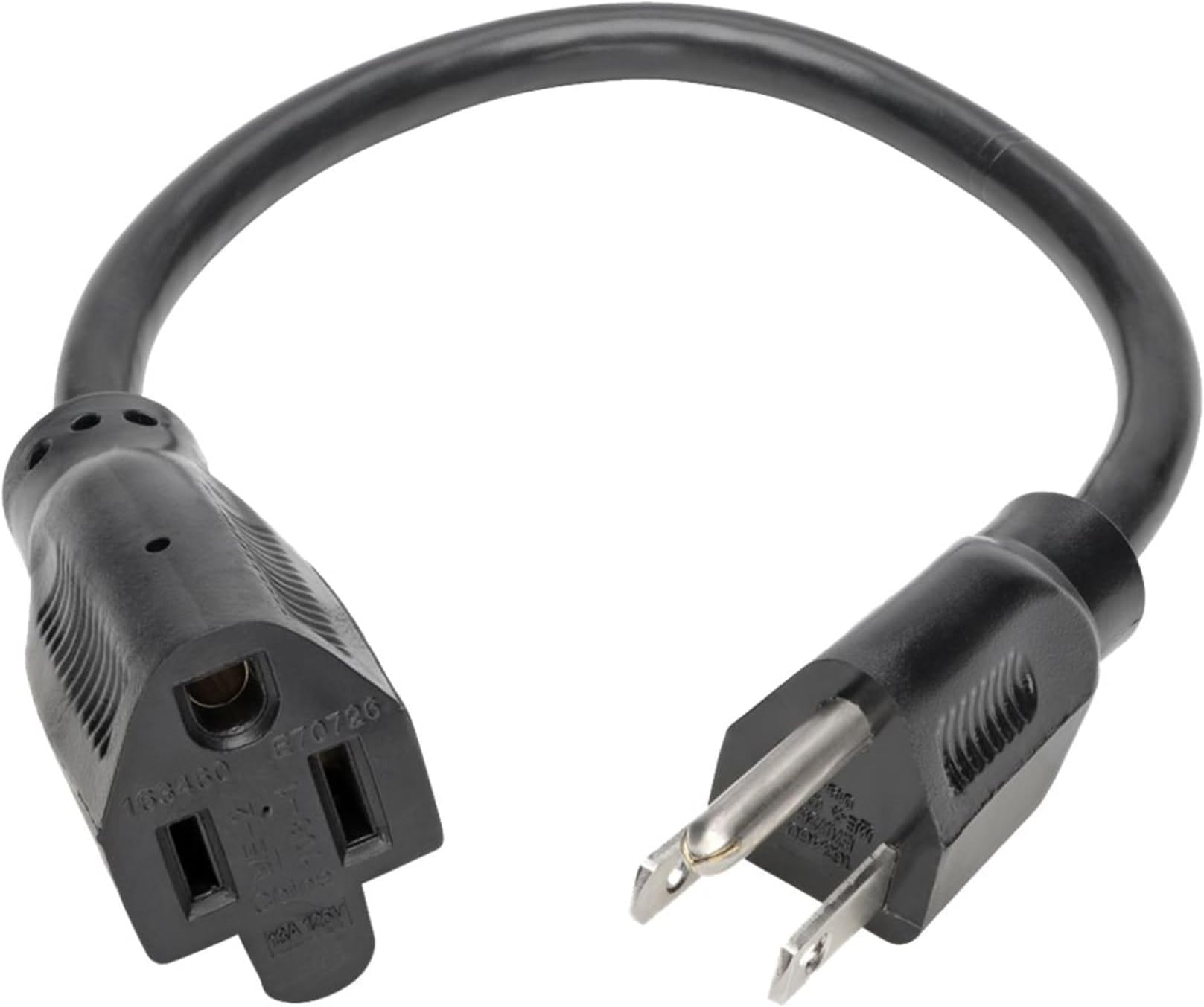 Amazon.com: Tripp Lite Power Extension Cord, 13A, 16AWG (NEMA 5-15P to ...