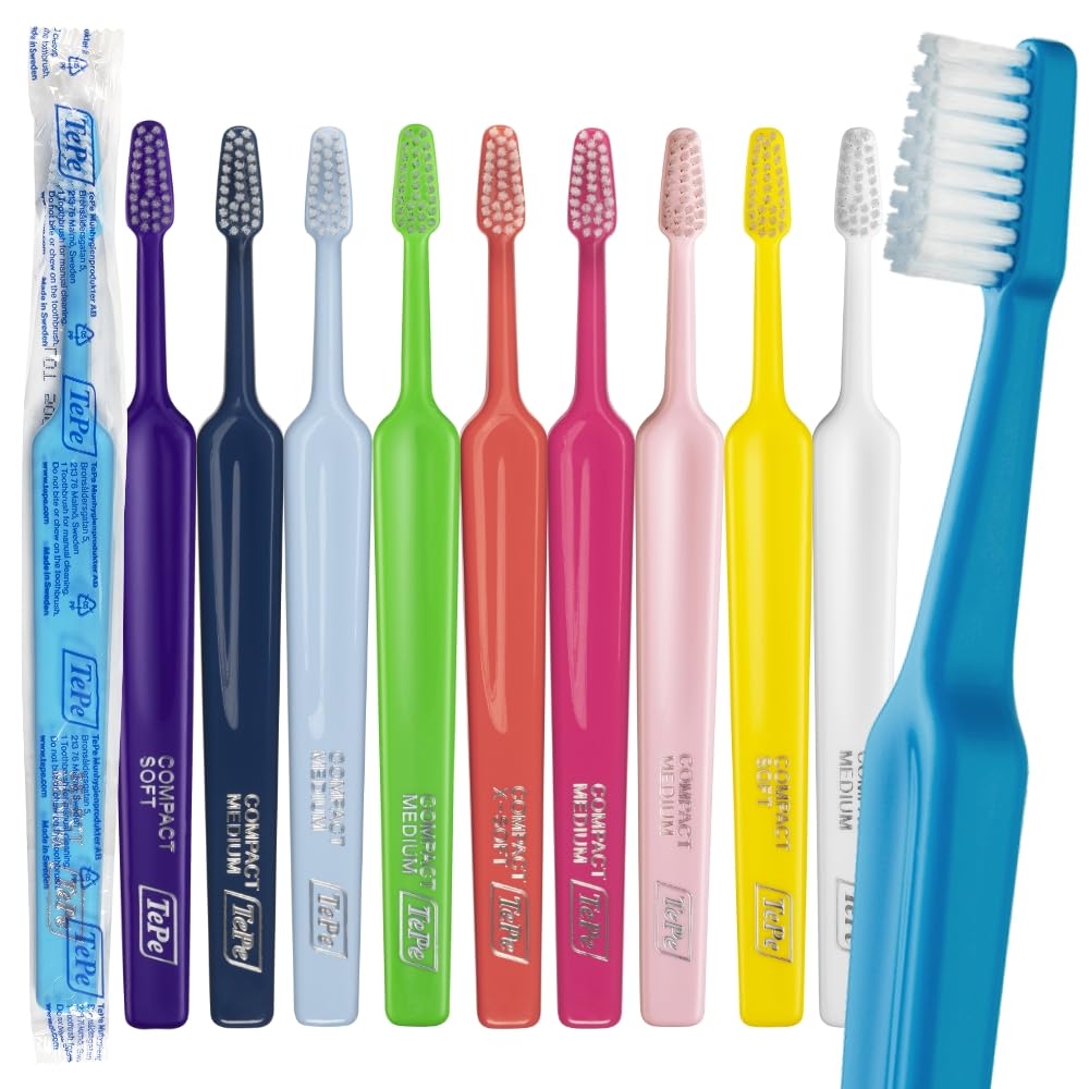 Amazon | TePe テペ セレクトコンパクト ソフト 10本 | 大人用歯ブラシ 通販