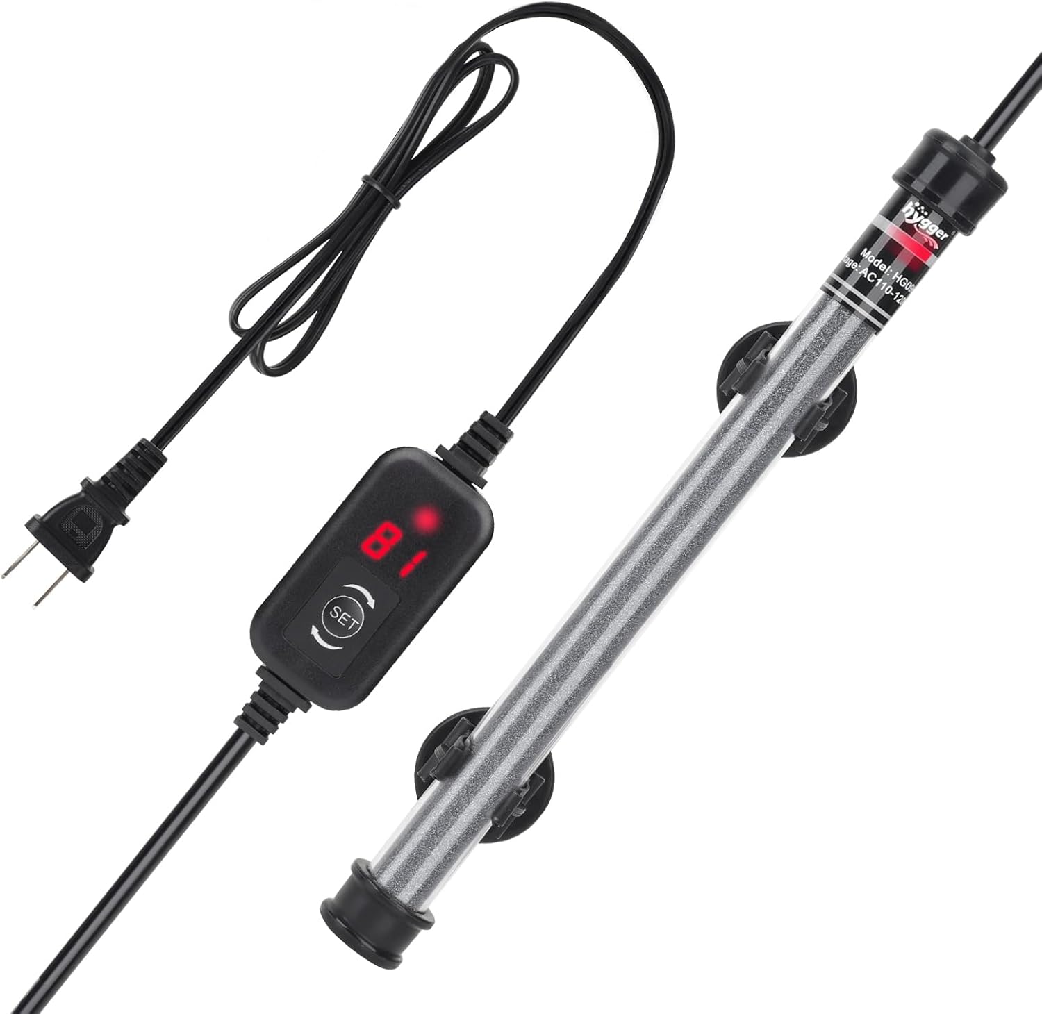 Amazon.com: hygger Submersible Aquarium Heater, 100W 150W 200W 300W ...