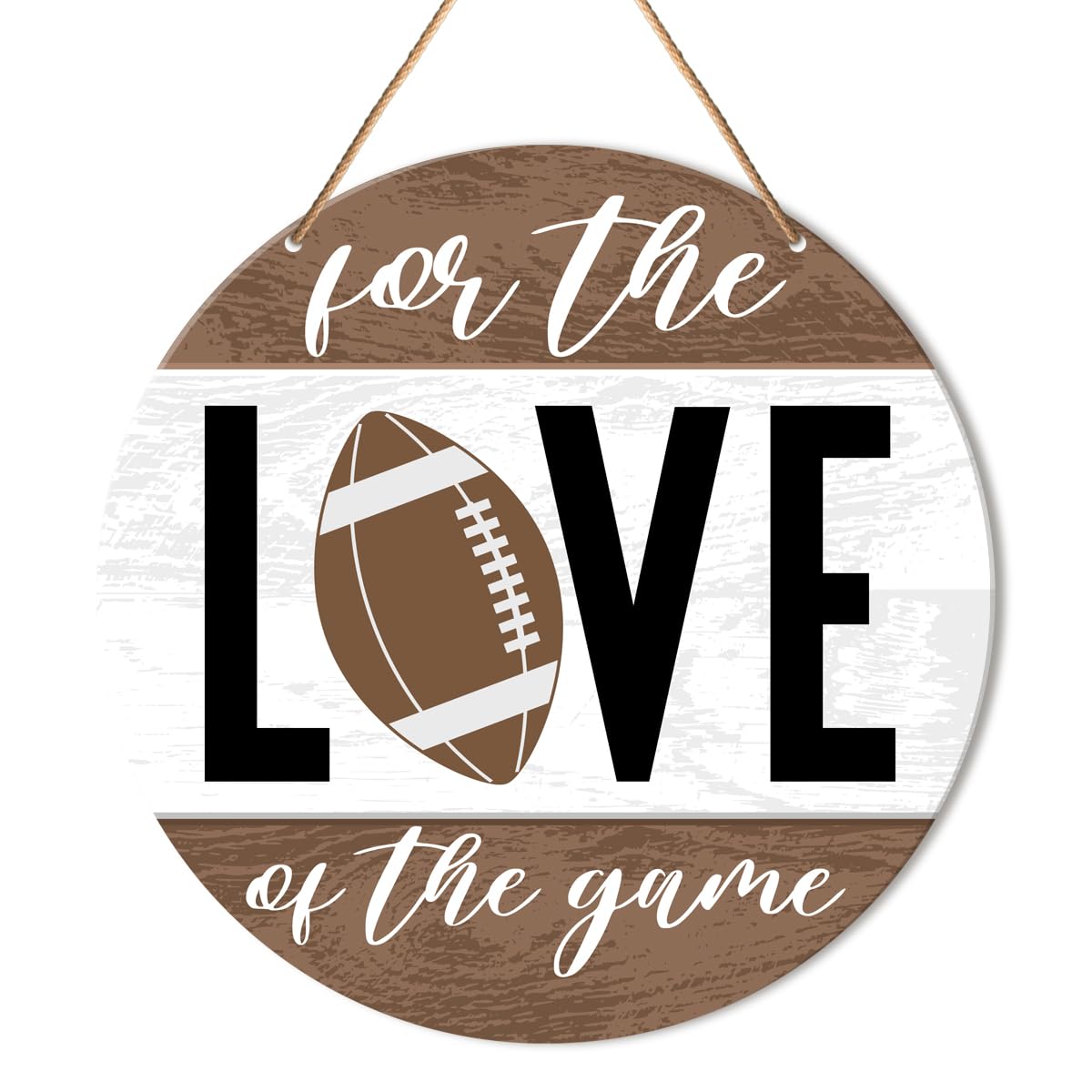 Amazon.com: Football Signs Wall Decor, Football Hanging Sign Decor ...