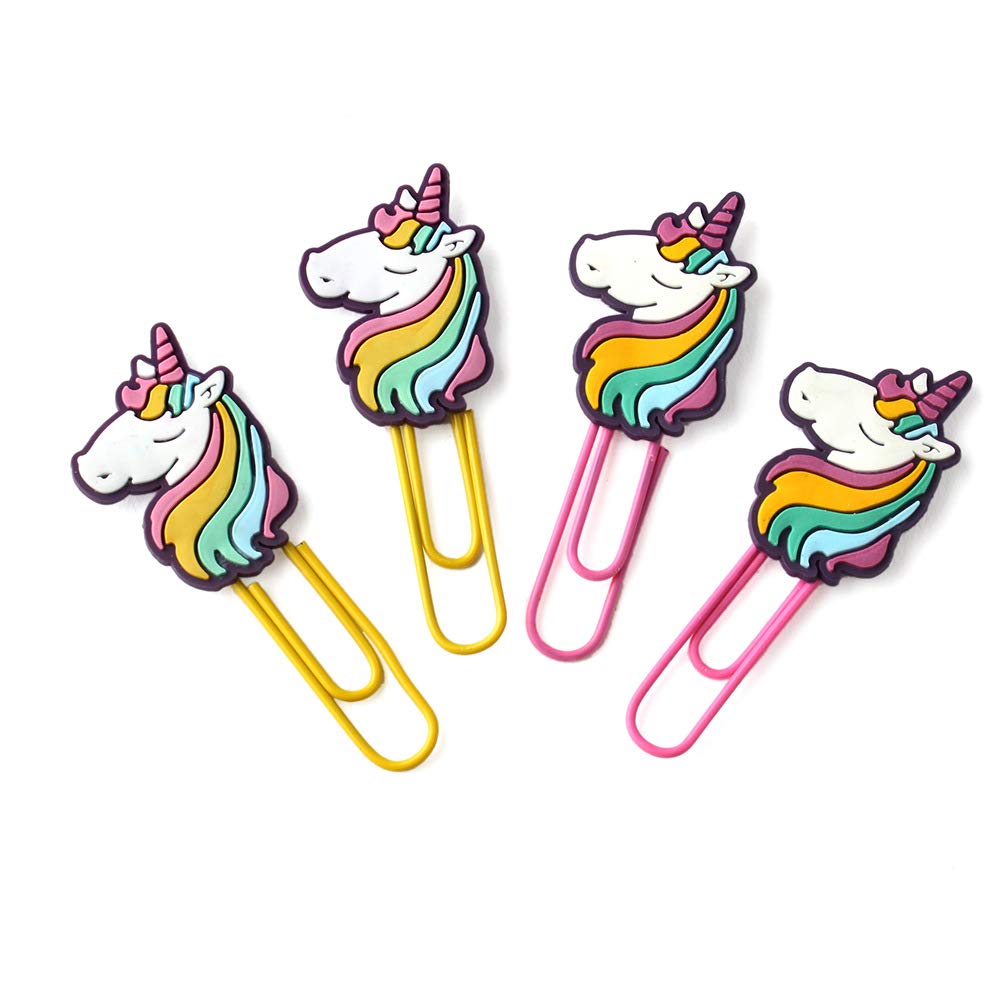 Flamingo paper clips 8pcs pink cute Al sold out.