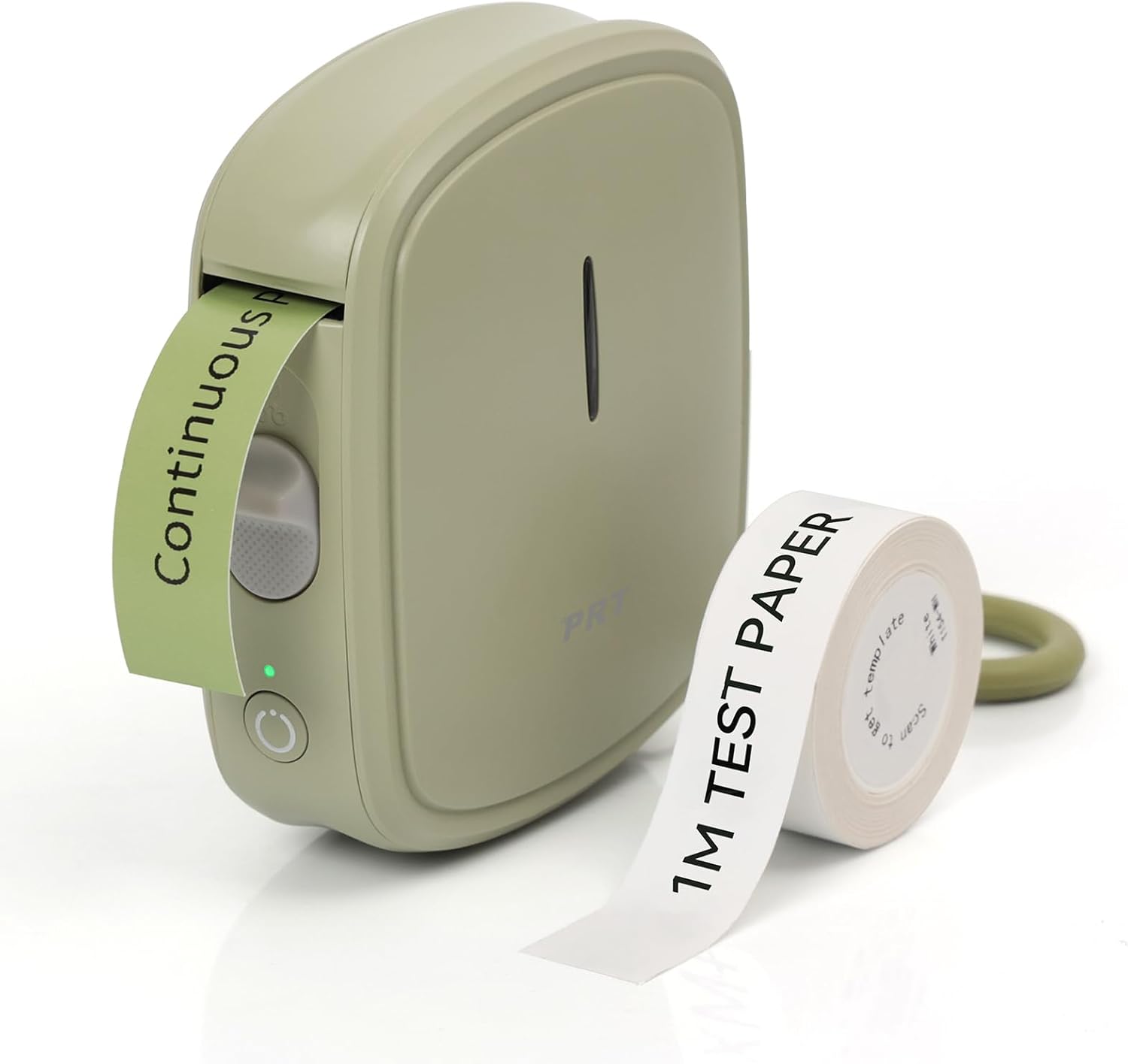 PRT Label Makers Machine with Tape Built-in Cutter Portable Bluetooth ...