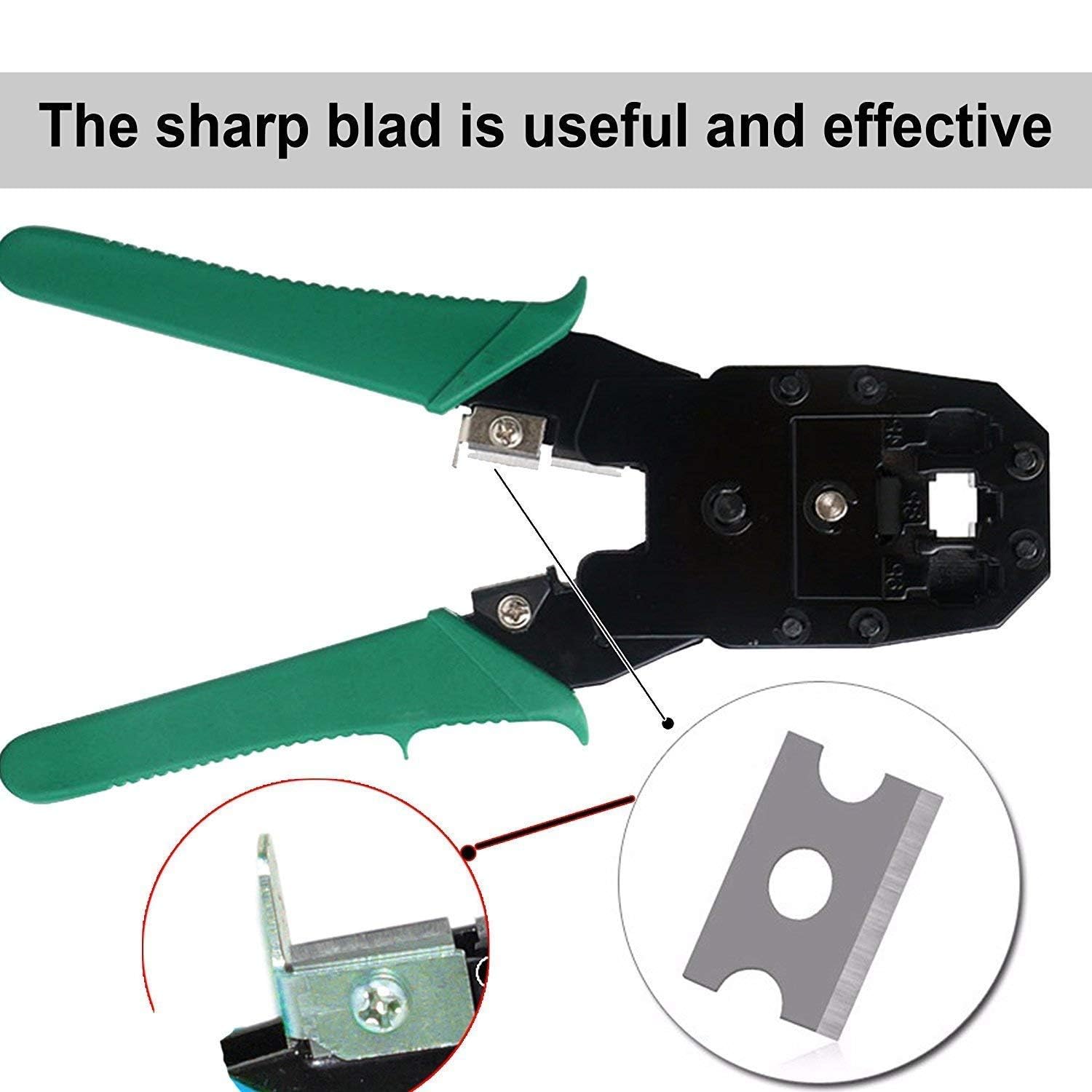 Buy Modular Network RJ45 RJ11 RJ12 Crimping Tool, Network Cable Cutting ...