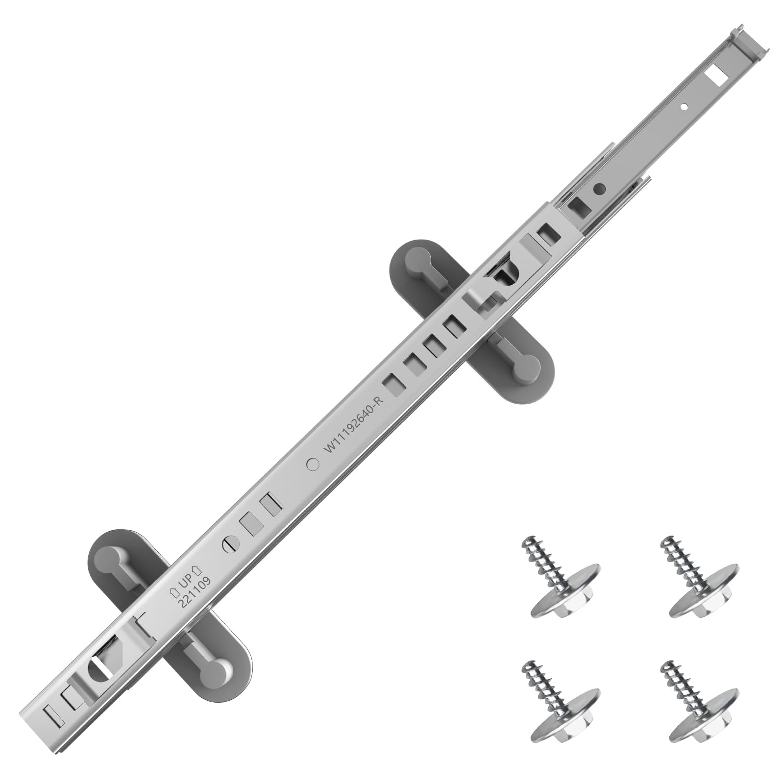 Amazon.com: UPGRADED W11259786 Dishwasher Upper Dishrack Slide Track ...