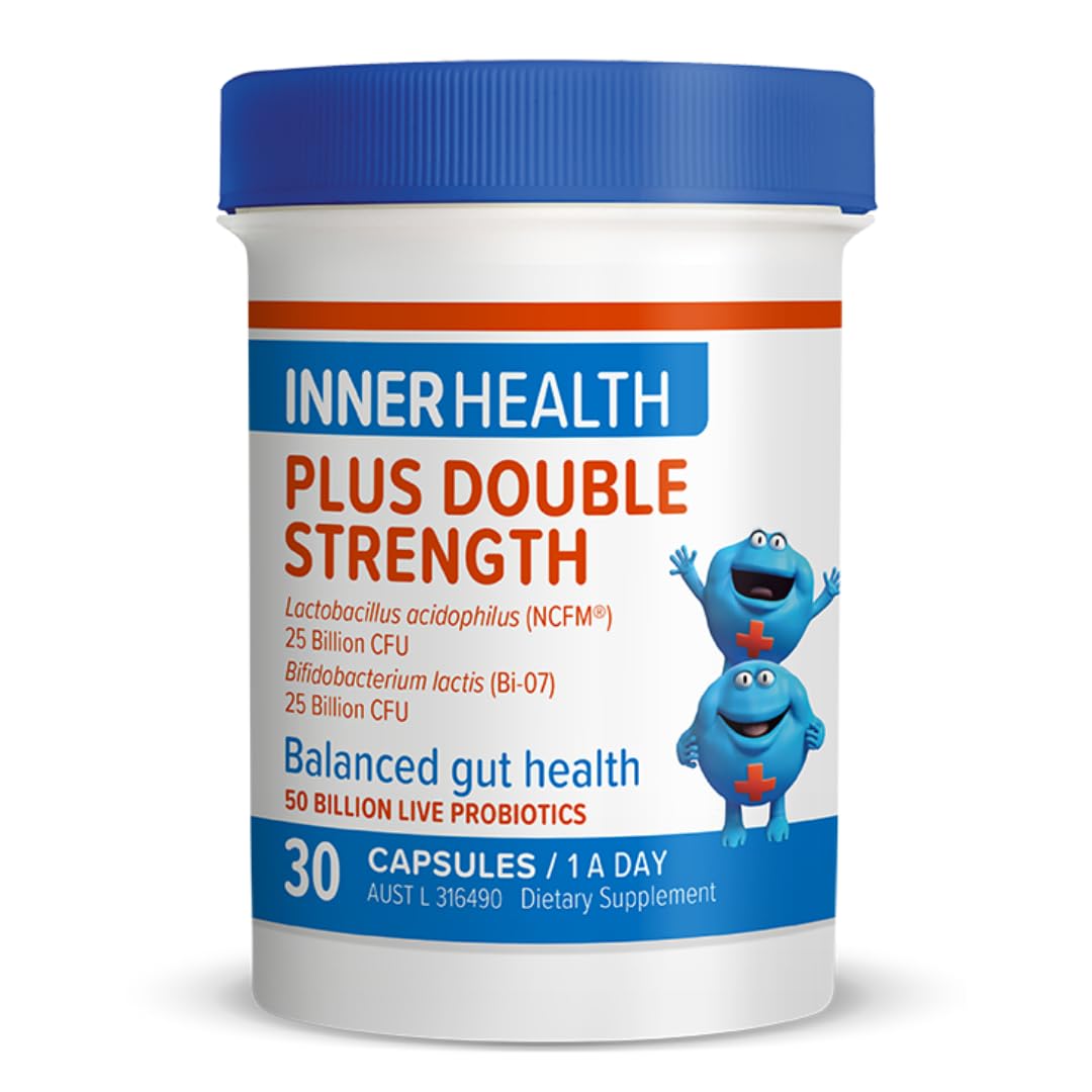 Inner Health Plus Double Strength 30 Capsules : Amazon.com.au: Health ...
