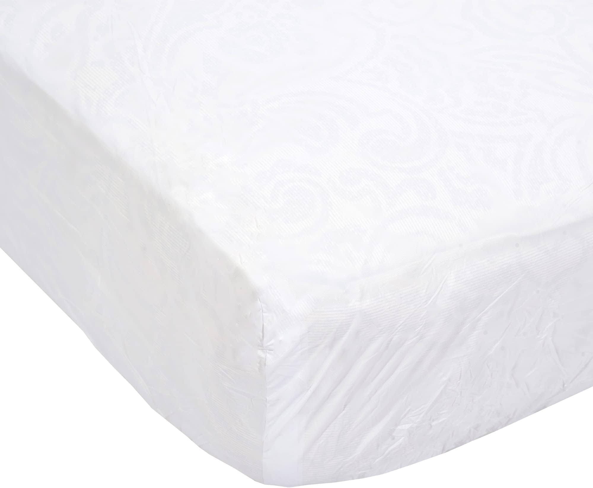 Amazon.com: Waterproof Fitted Vinyl Twin Mattress Protector - 39 x 75 x ...